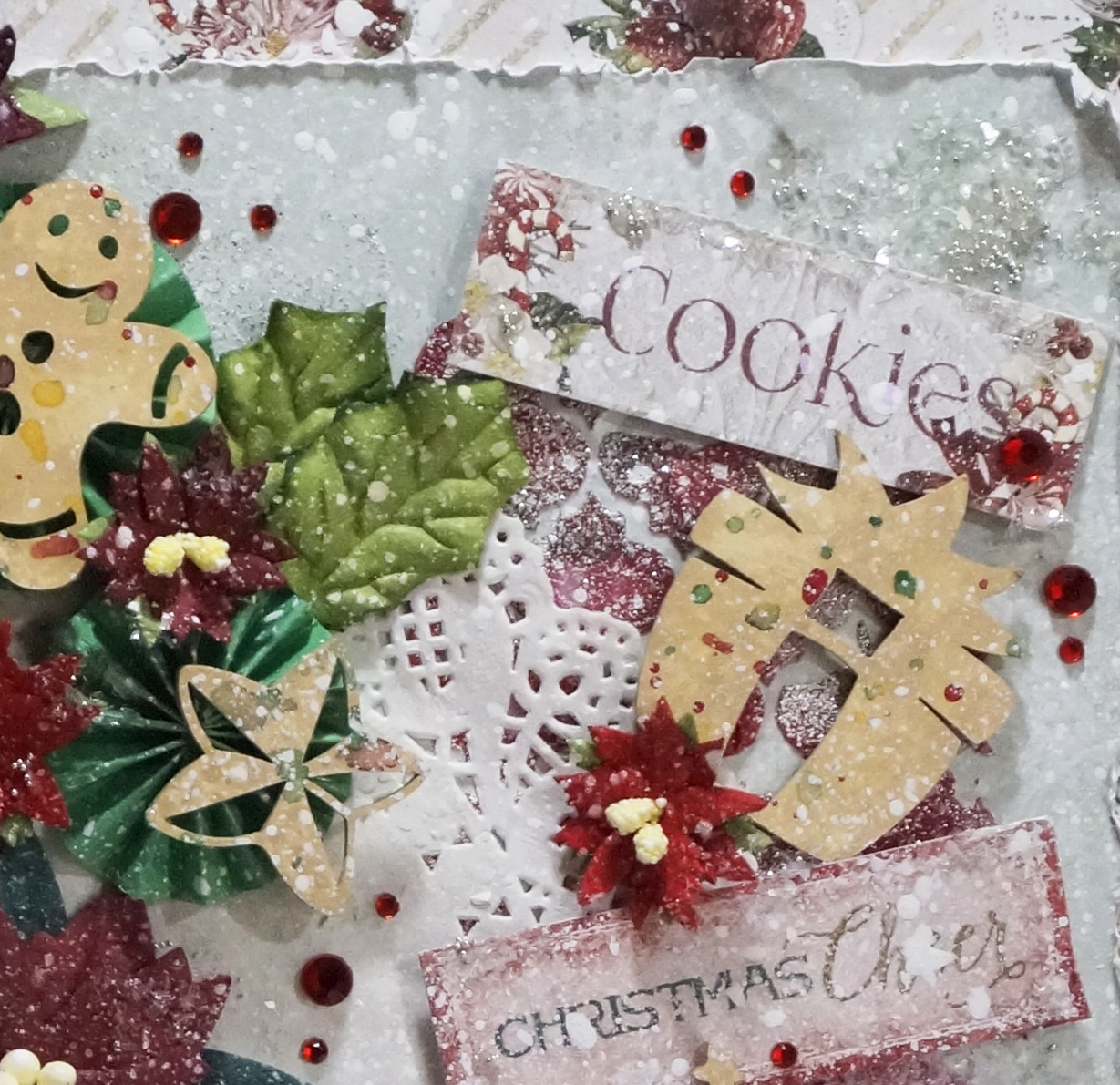 Terry's Scrapbooks: Reneabouquets Christmas Cookies Scrapbook page ...