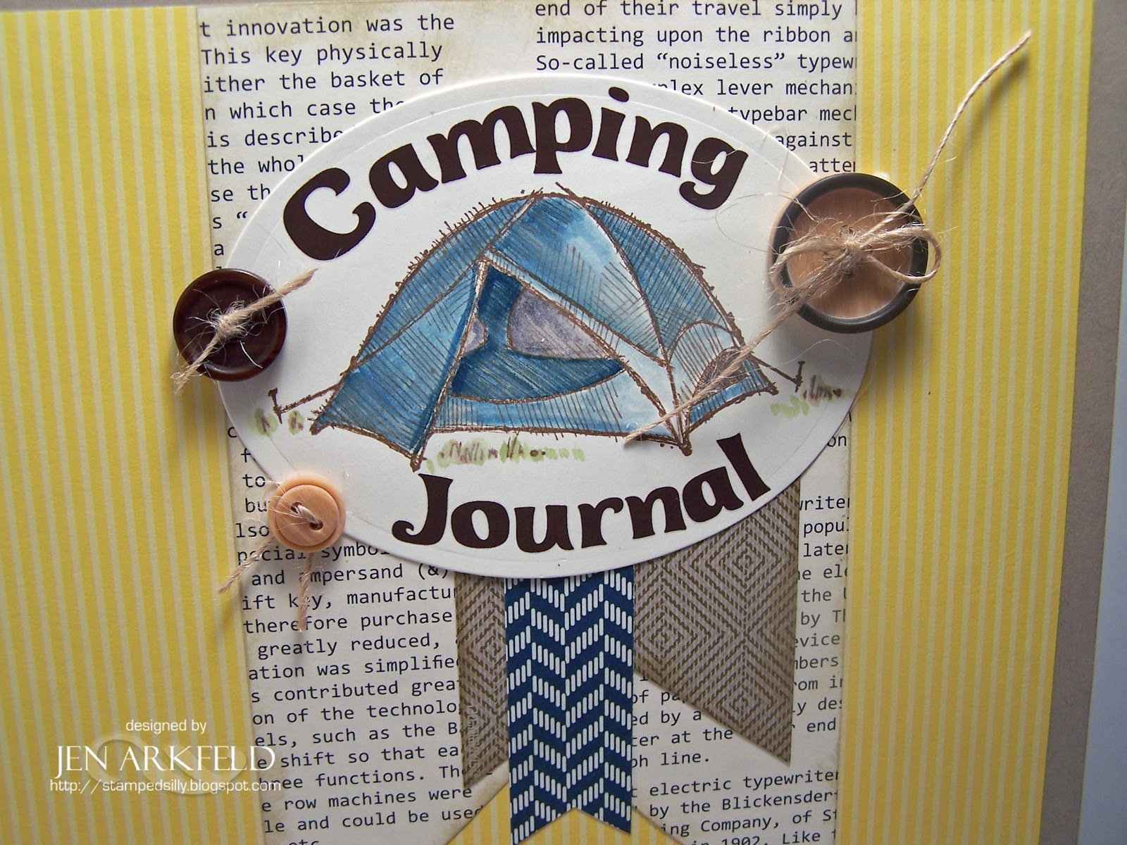 Stamped Silly: Happy Fathers Day, Campers!