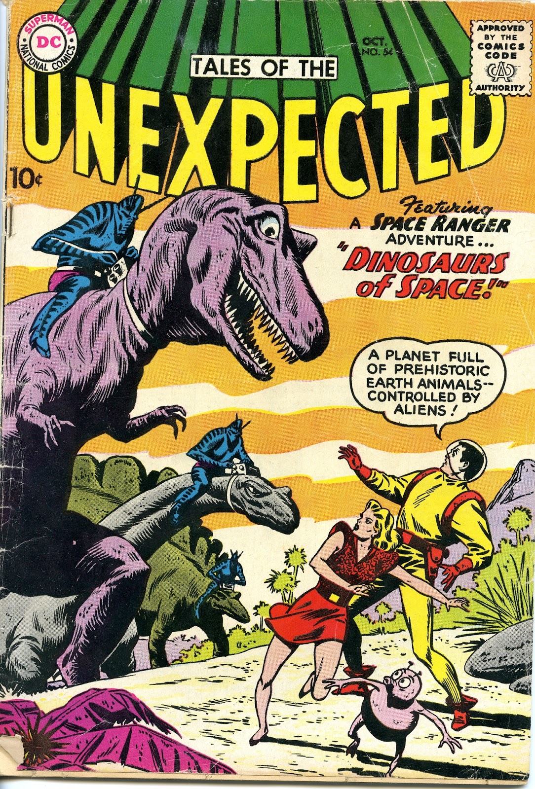 Comics, old time radio and other cool stuff: Dinosaurs with Laser Vision!