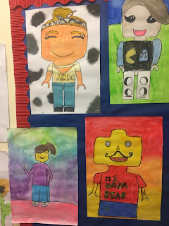 Ms Wards Classroom: Lego Self-Portrait Art