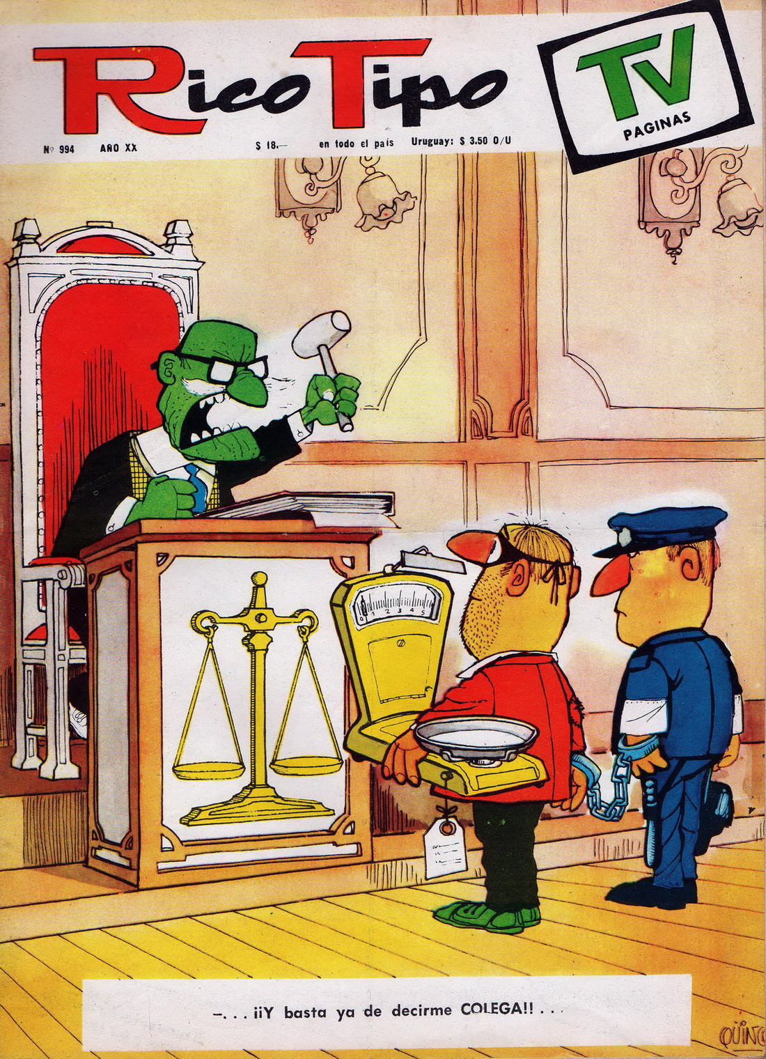 Sonrisas Argentinas : Quino crece en Rico Tipo