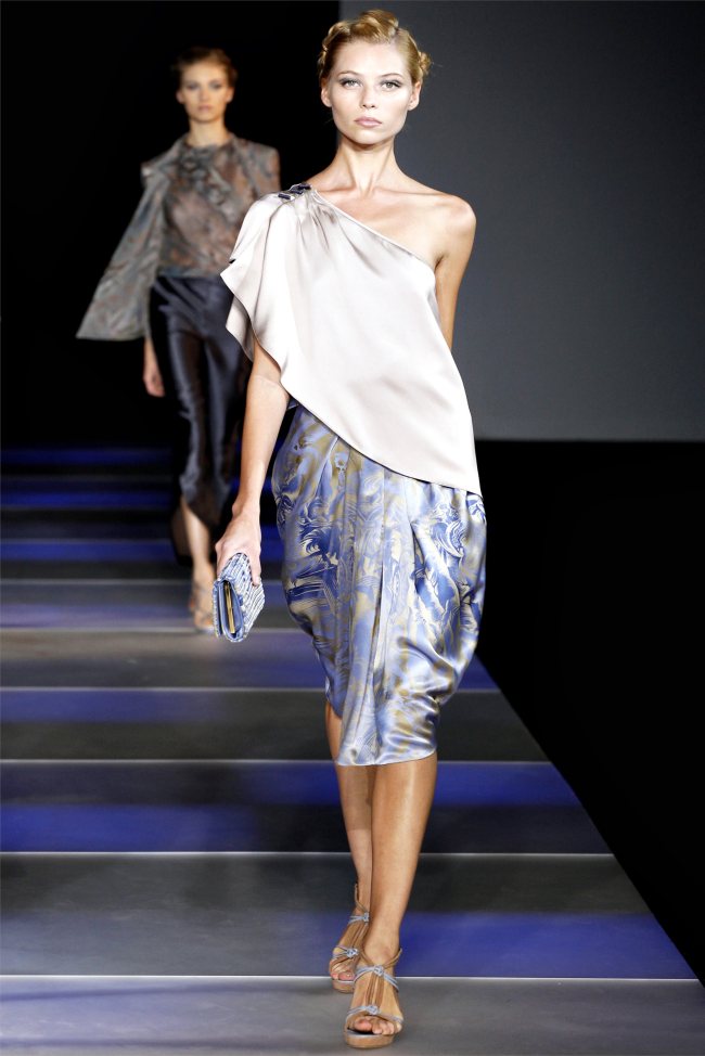 Smartologie: Giorgio Armani Spring 2012 - Milan Fashion Week