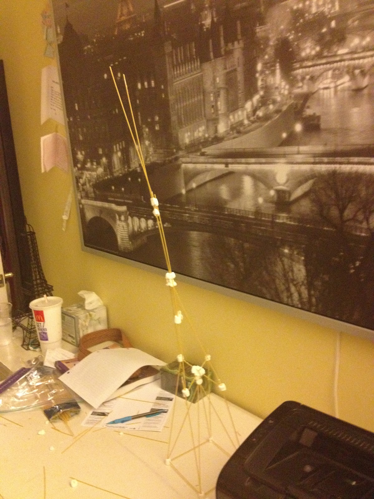 AP Physics : Spaghetti tower