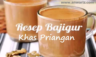 Resep Bajigur Khas Bandung ini Bisa Menghangatkan Badan Anda - ANWARIZ BLOG