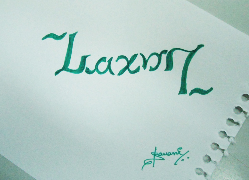 Sravani's Arts & Crafts: Inversion Art