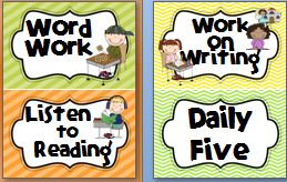 Firsties in 204: Daily 5 Creations