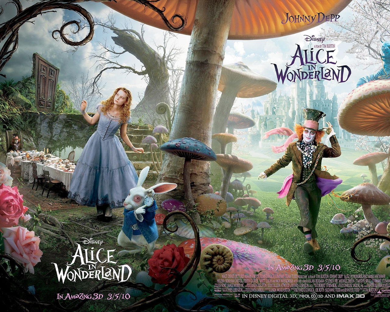 The Rose and The Lily: Alice in Wonderland (2010): A Review