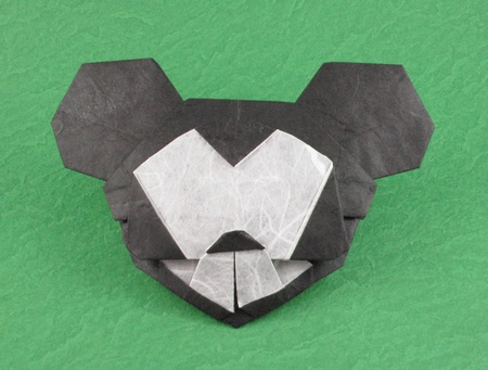 origami Mickey Mouse Barbour 1 3D ~ origami instructions art and craft ...