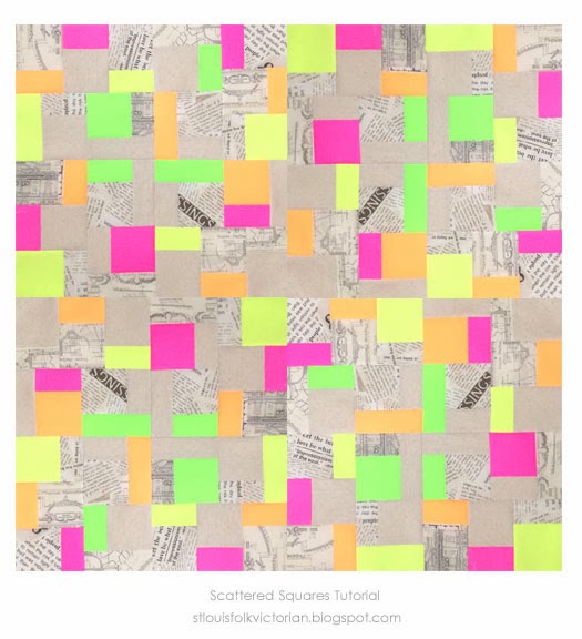 Scattered Squares Block Tutorial