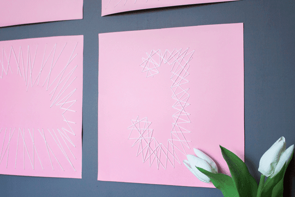 Diy deco: string art súper fácil | Mi primera máquina de coser