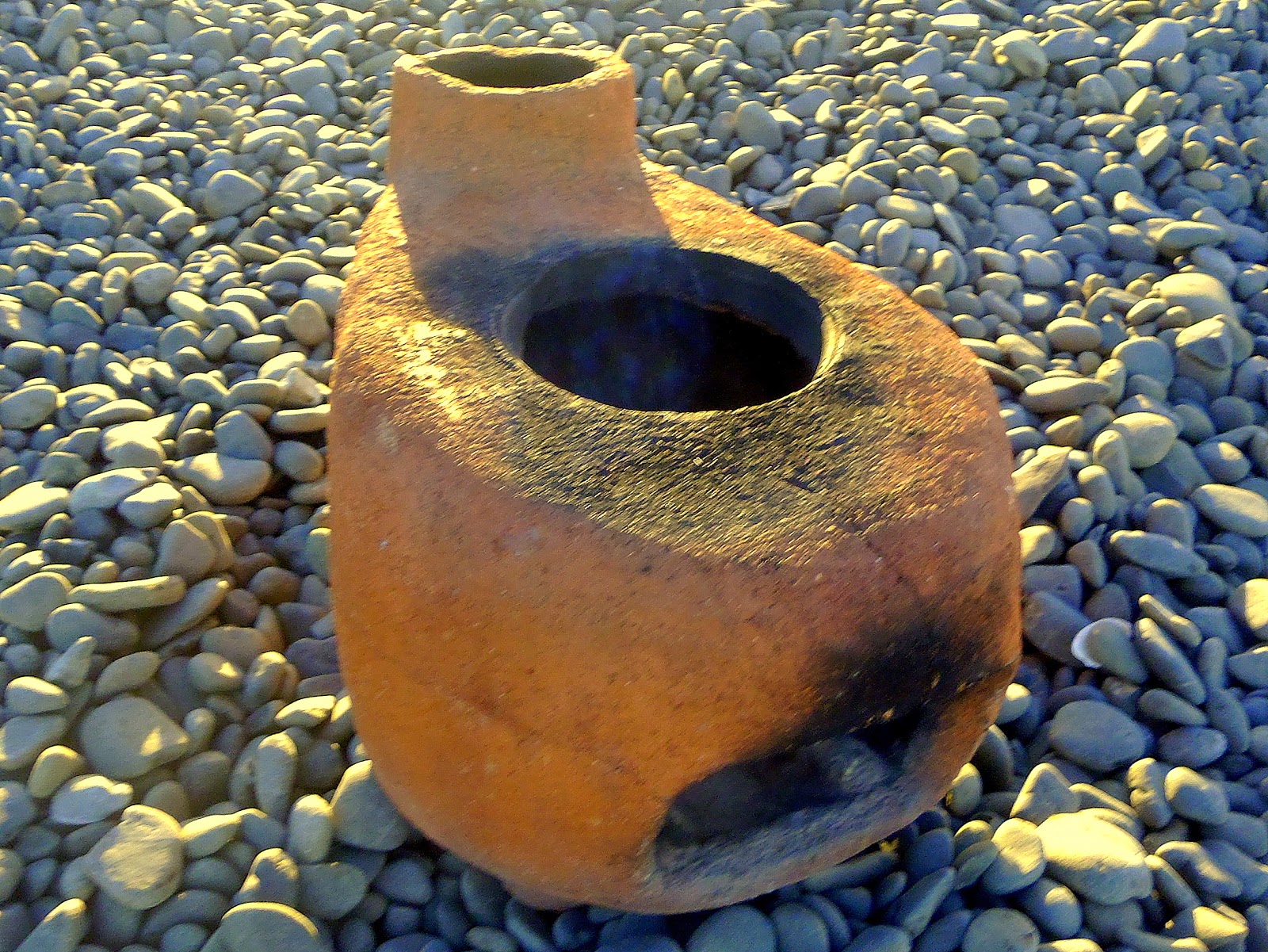 The Flying Tortoise: A Very Gorgeous Little Rocket Mass Type Terracotta ...