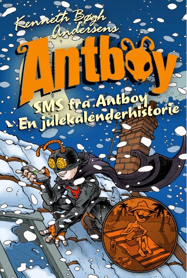Erik Petri Illustration: Antboy SMS/text-message-Christmas-shortstory