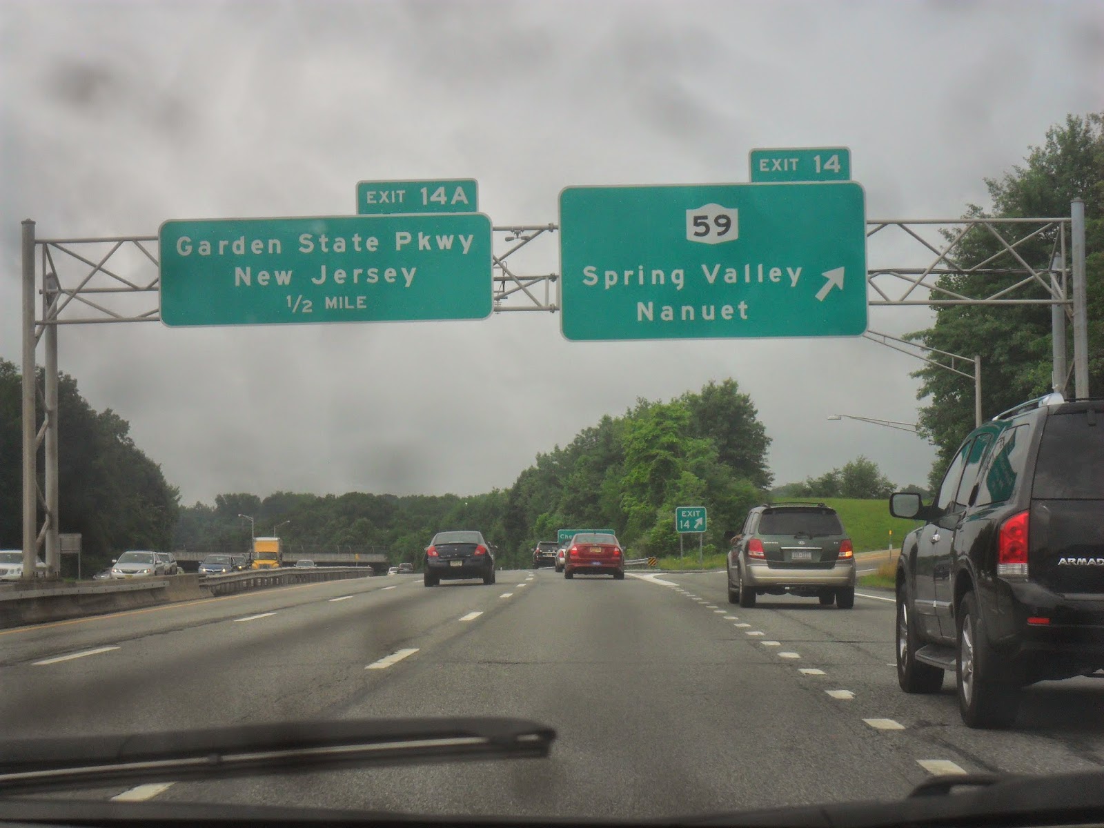 Luke's Signs: Interstate 87/Interstate 287 - New York State