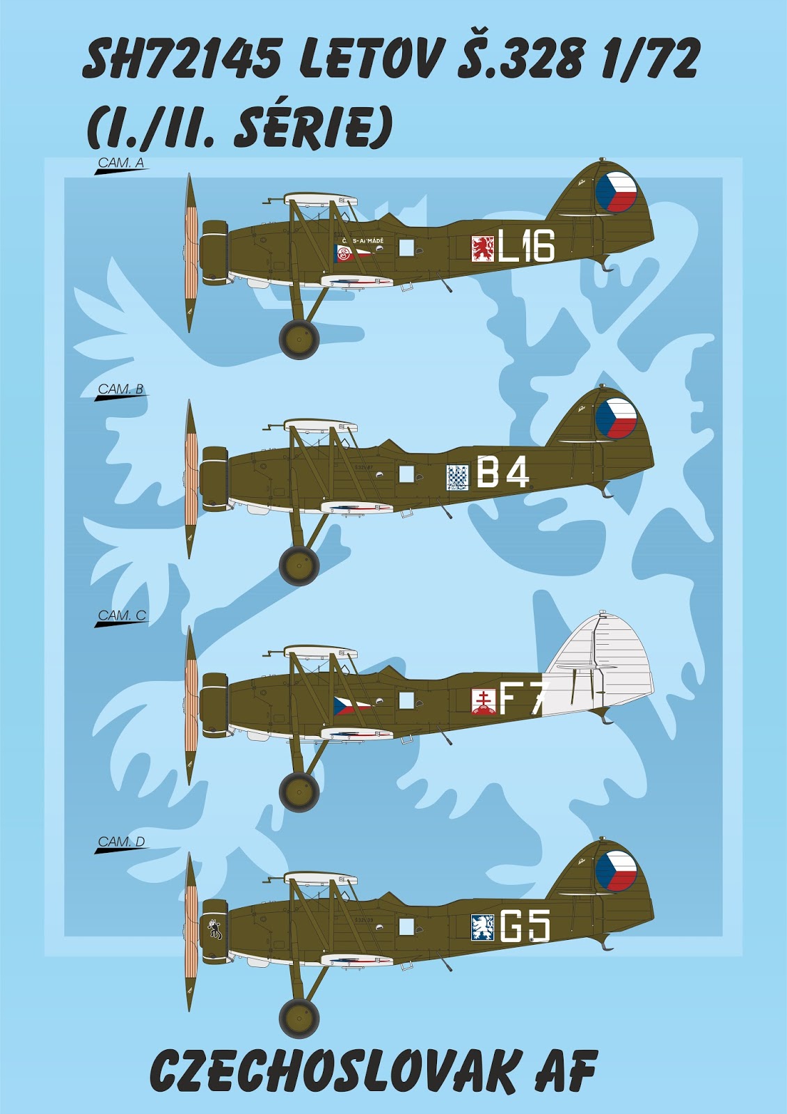 SH72145 Letov Š.328 and SH72326 Letov Š.328 1/72 model “Slovak AF in ...