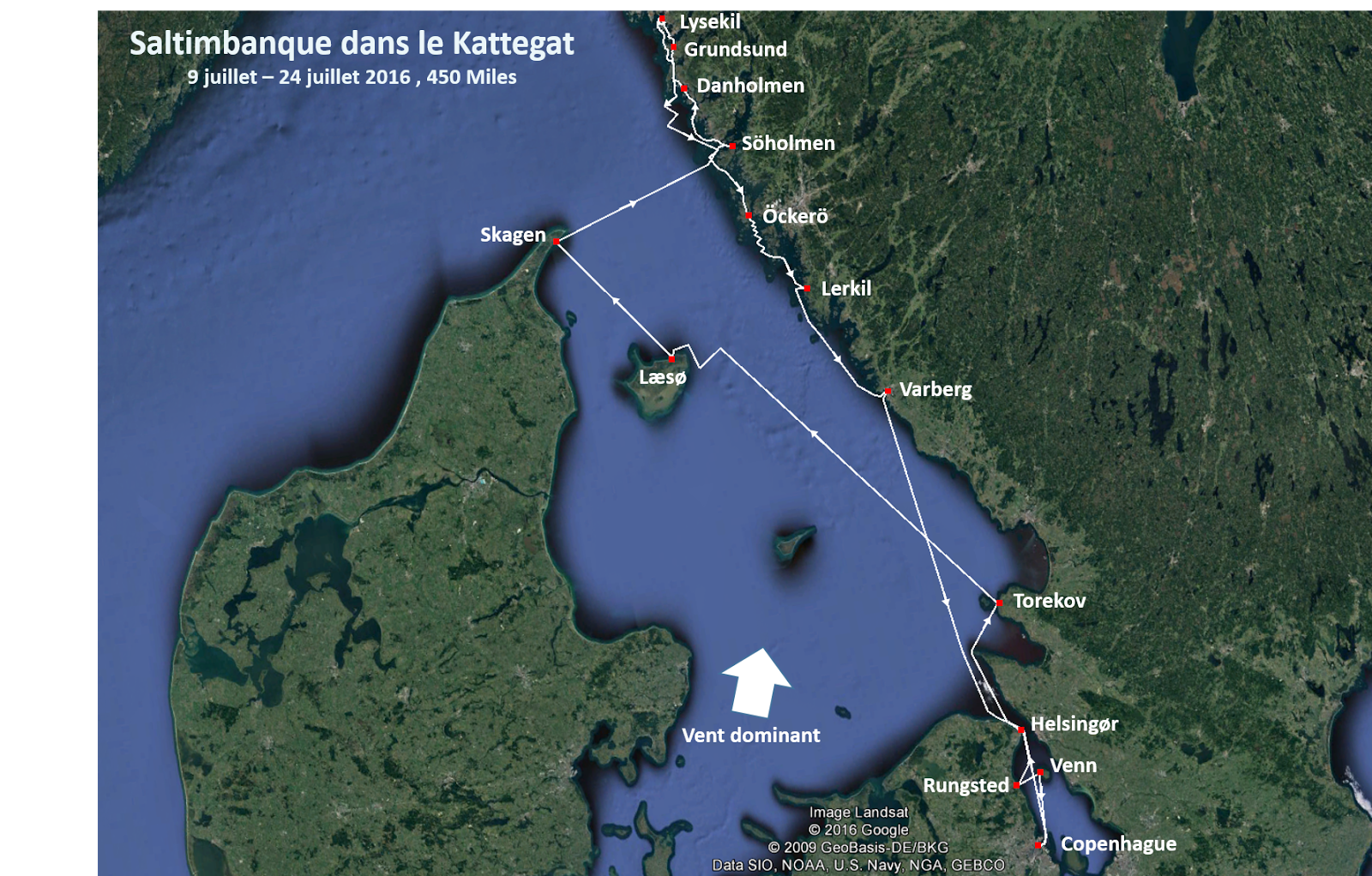 Camille et Laure en Norvège: Un tour du Kattegat