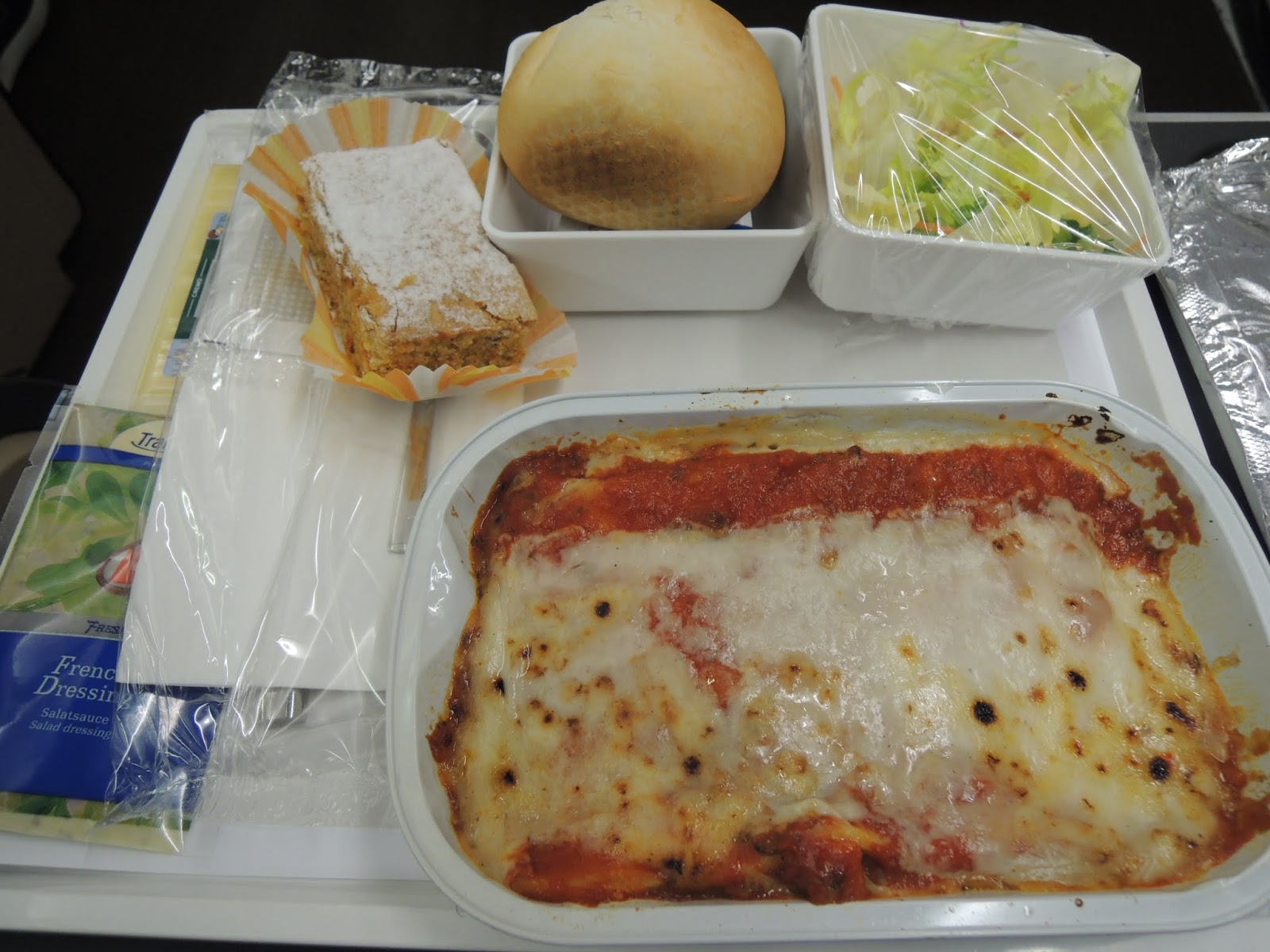 Slightly jet-lag: スイスインターナショナルエアラインズ LX160 エコノミークラス 機内食