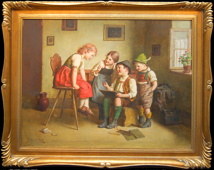 Blue Jeans Girl: Edmund Adler, my favorite painter