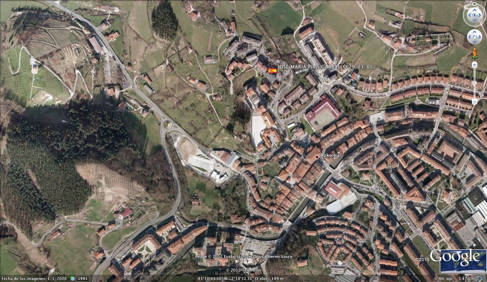 El Mapa del Olvido: El Mapa de los Asesinatos de ETA: JOSÉ MARÍA PIRIS ...