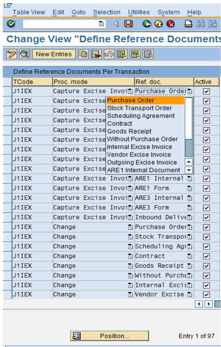 SAP CIN : How to DEFINE REFERENCE DOCUMENT PER TRANSACTION IN INCOMING ...