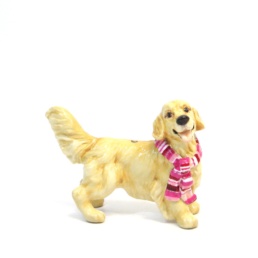 Golden Retriever Dog Lover Gifts: Golden Retriever Figurine 00002