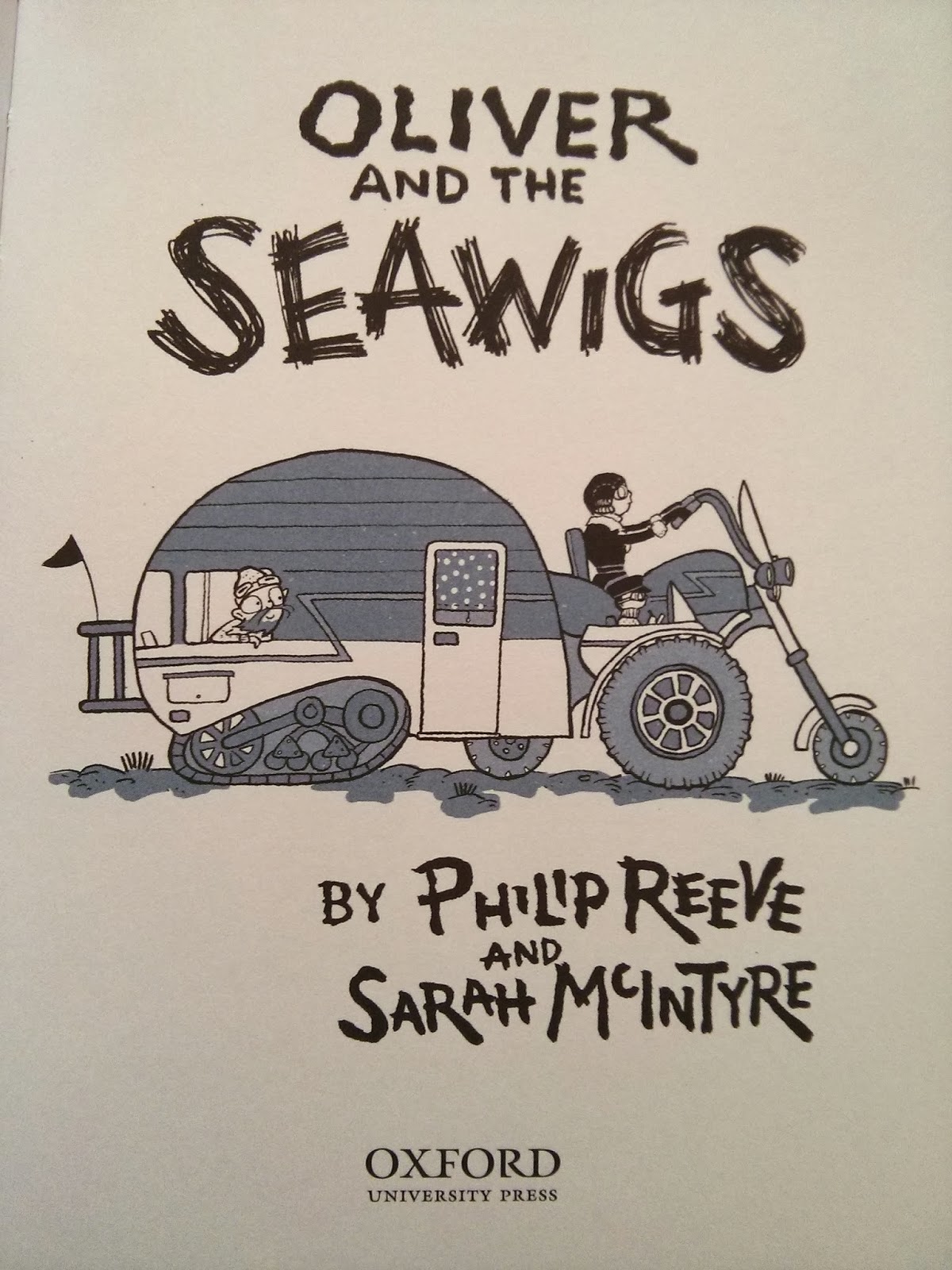 Susie and the Pencils: Book Review: Oliver and the Sea Wigs