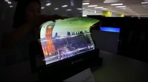 Tecnoneo: Pantalla flexible OLED de LG con 55 pulgadas y sólo 0,97mm de ...