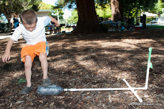 Nerdy Science: Make your own stomp rocket launcher