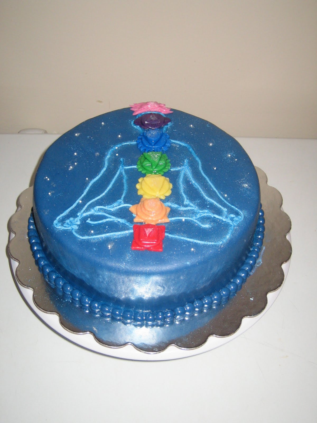 Sweet & Simple - Custom Cake Design: The 7 Chakras Cake...