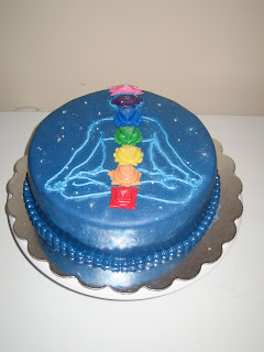 Sweet & Simple - Custom Cake Design: The 7 Chakras Cake...