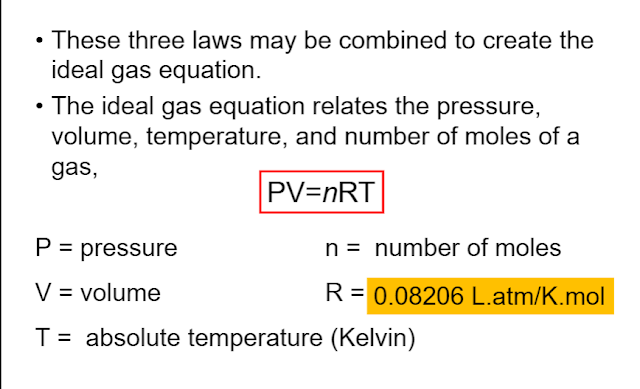 Chemistry Notes: Chapter 11: Gases