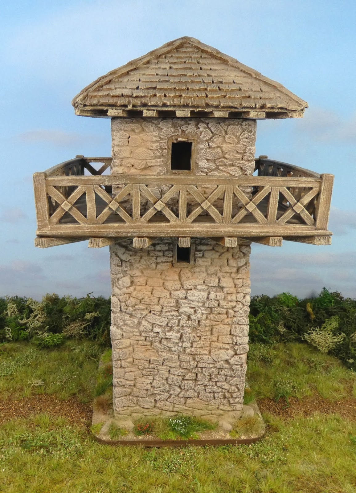 Bunker Hill: Roman stone Watchtower