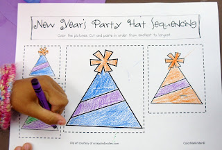 Back to Reality II & New Year's Party Kids Glyph | Color Me Kinder