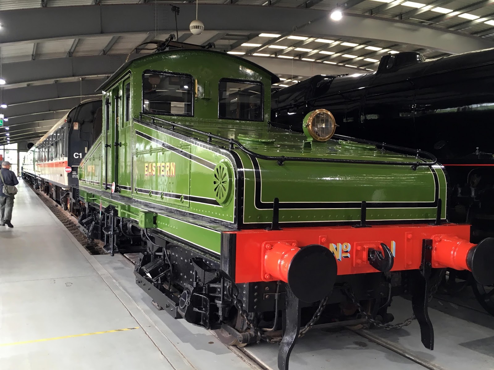 British Diesels and Electrics: NER Electric Shunter 1 (Class ES1)