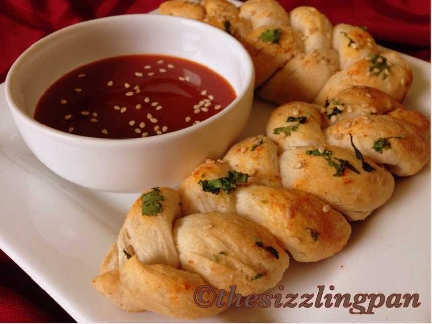 The Sizzling Pan: Masala 'Braids'