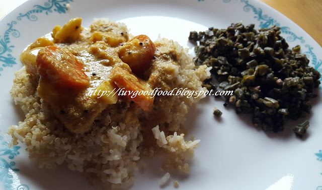 My experiments with food: Pulingari - a tangy tamarind based gravy