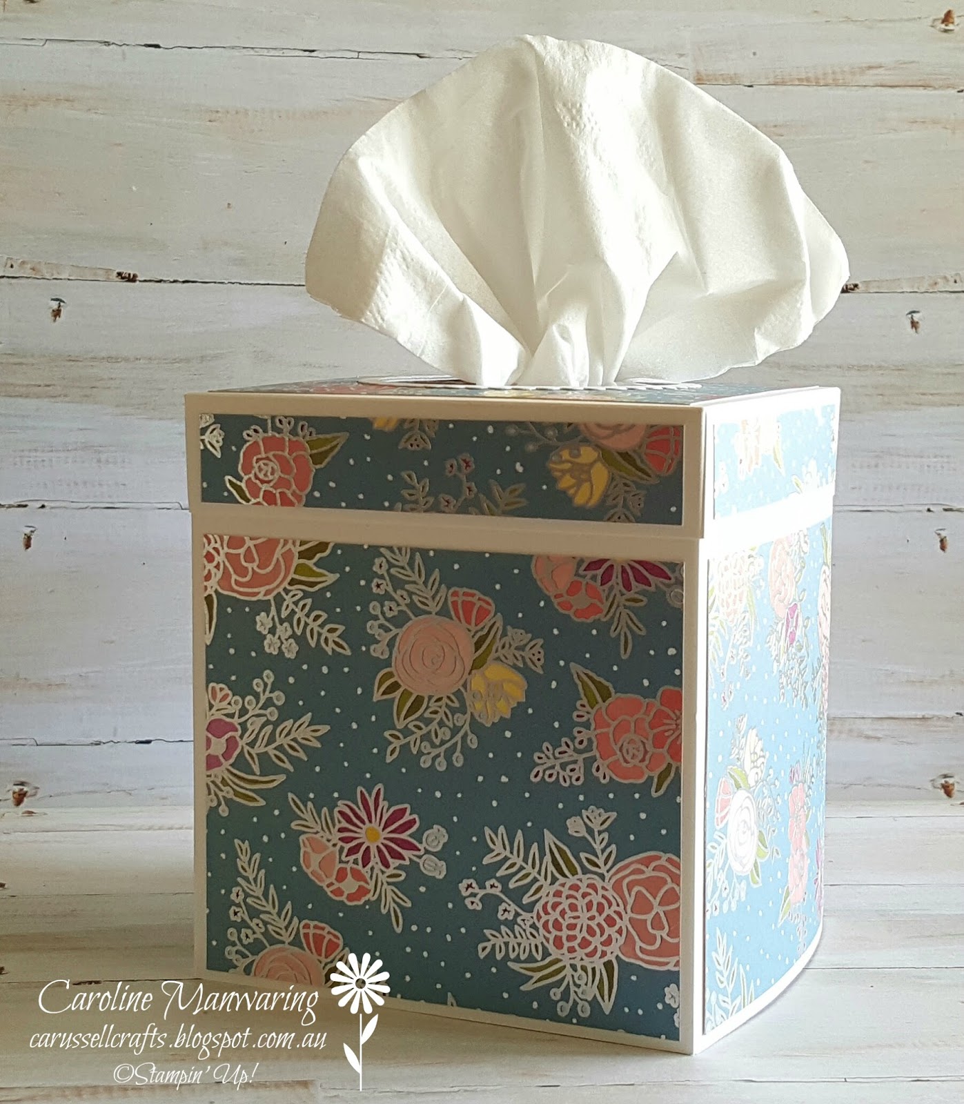 Carussell Crafts: Sweet Soiree Tissue Box Cover