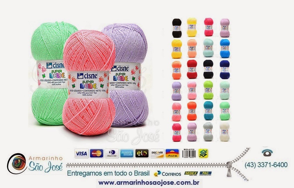 Fio Cisne Super Bebê - Confira todas as Cores em nossa Loja ...