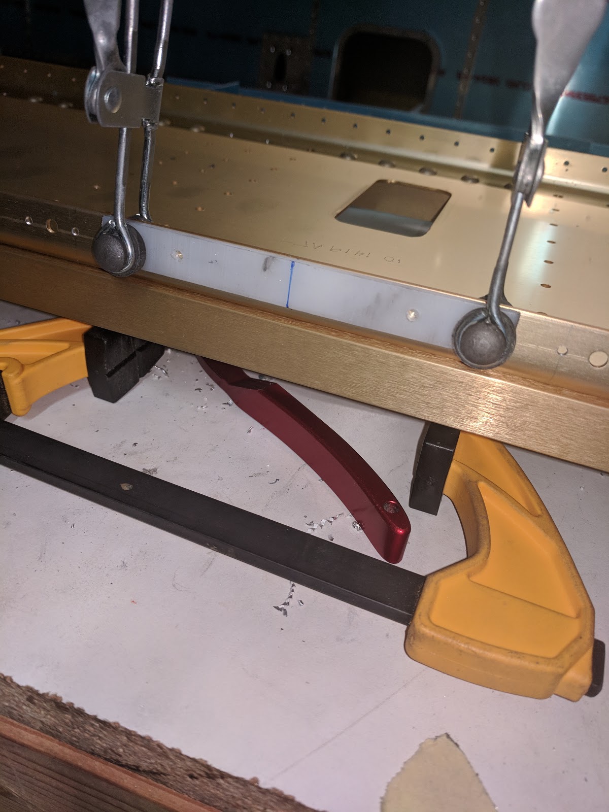 Damazio family's RV-10 project: Mid-fuselage bulkhead fabrication ...