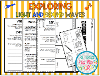 1st Grade Hip Hip Hooray!: Exploring Light and Sound NGSS