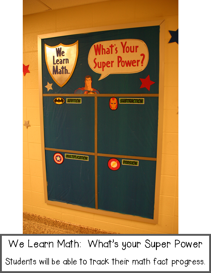Whoooo's Ready To Teach: Superhero Themed Third Grade Hallway