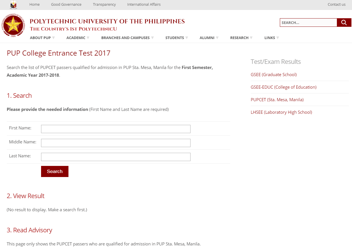 pup iapply - philippin news collections