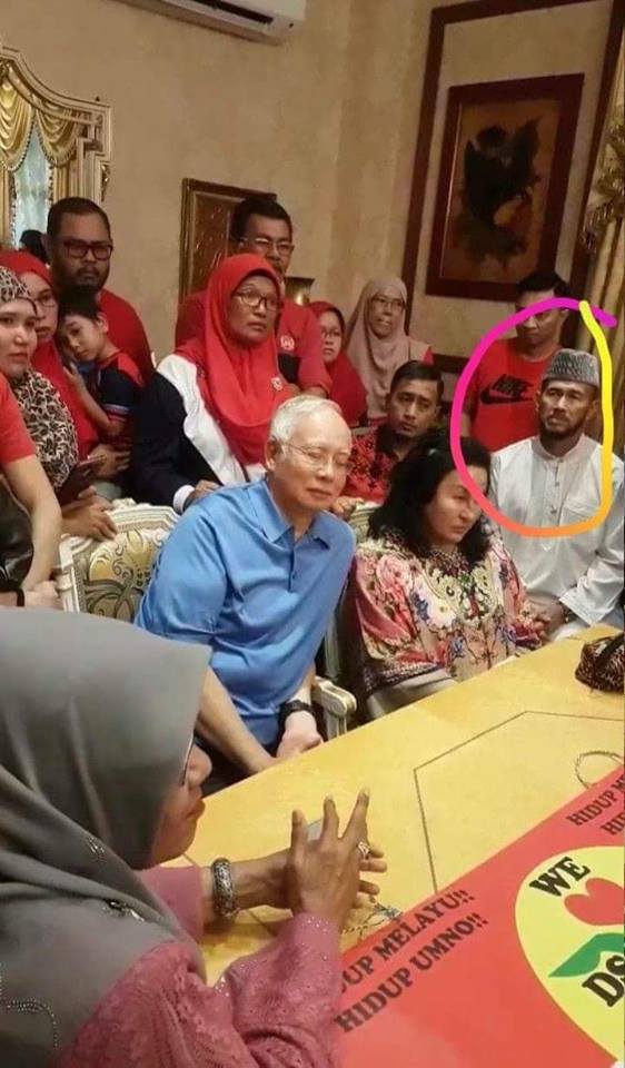 Mat Over Sipenampar David Teoh dikesan Hadir Lawat Rosmah bersama NGO ...