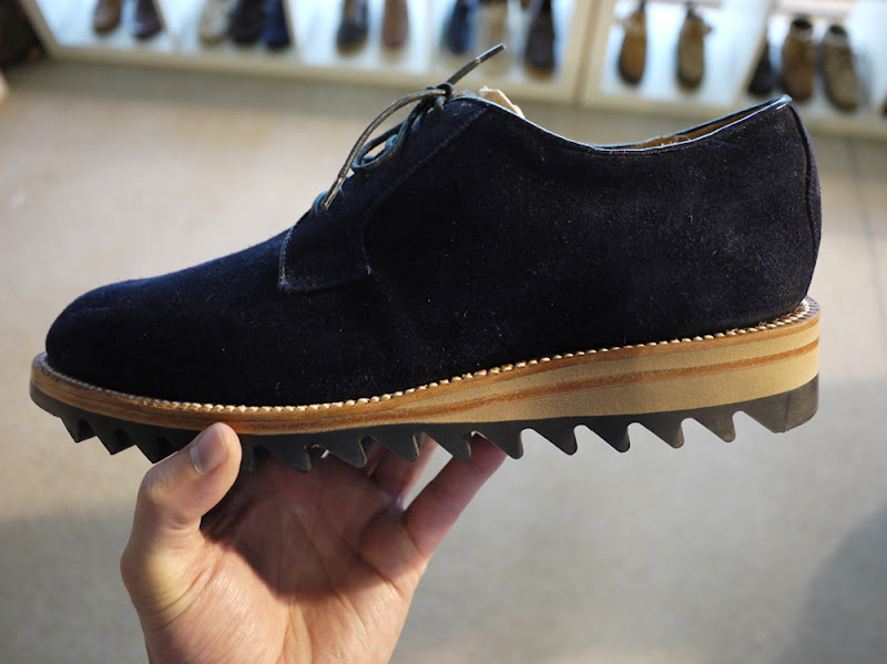 WEAR DIFFERENT: Yuketen ripple sole oxfords