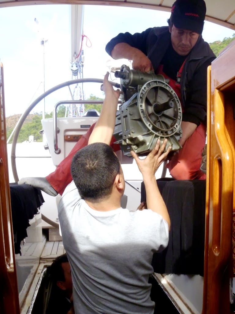 Past the Lighthouse: 2014 Engine Swap Volvo for Yanmar