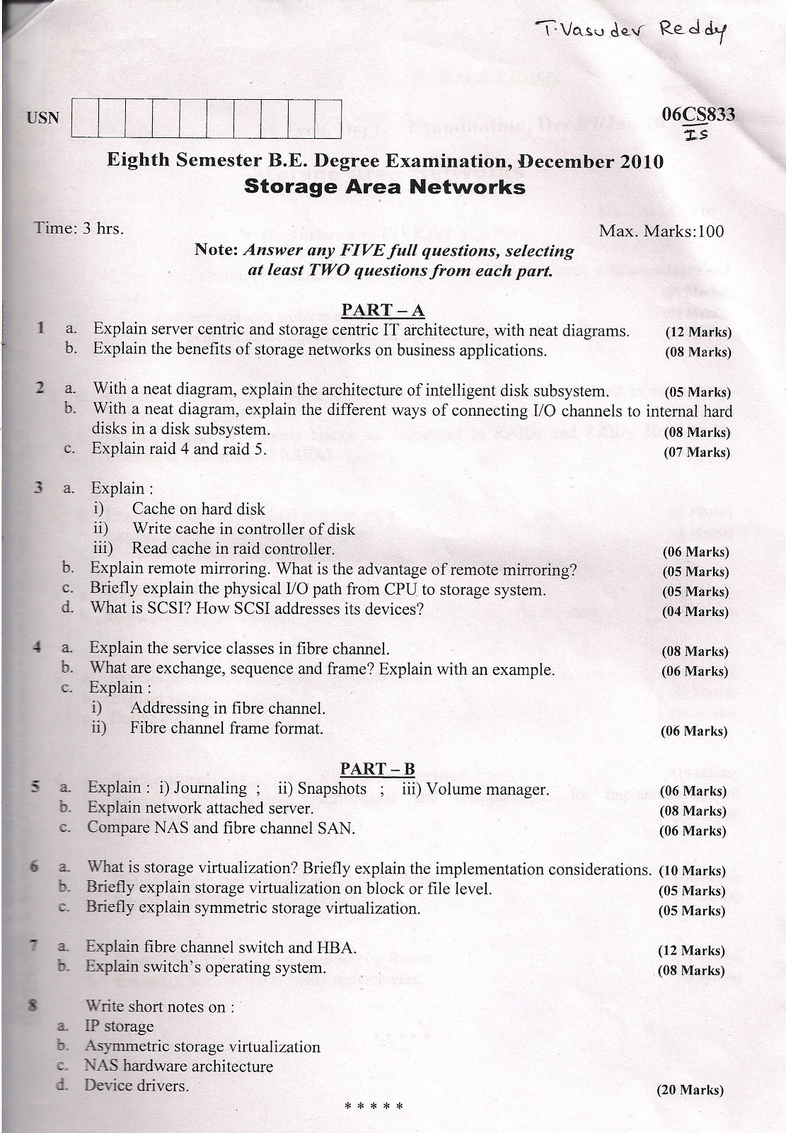MTECH(CSE)-2011-12: M.Tech CSE Question Papers