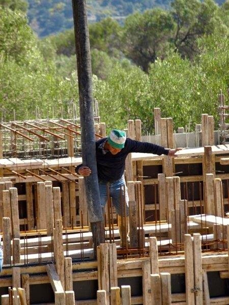 Crete Permaculture: Casting the In-Situ Walls