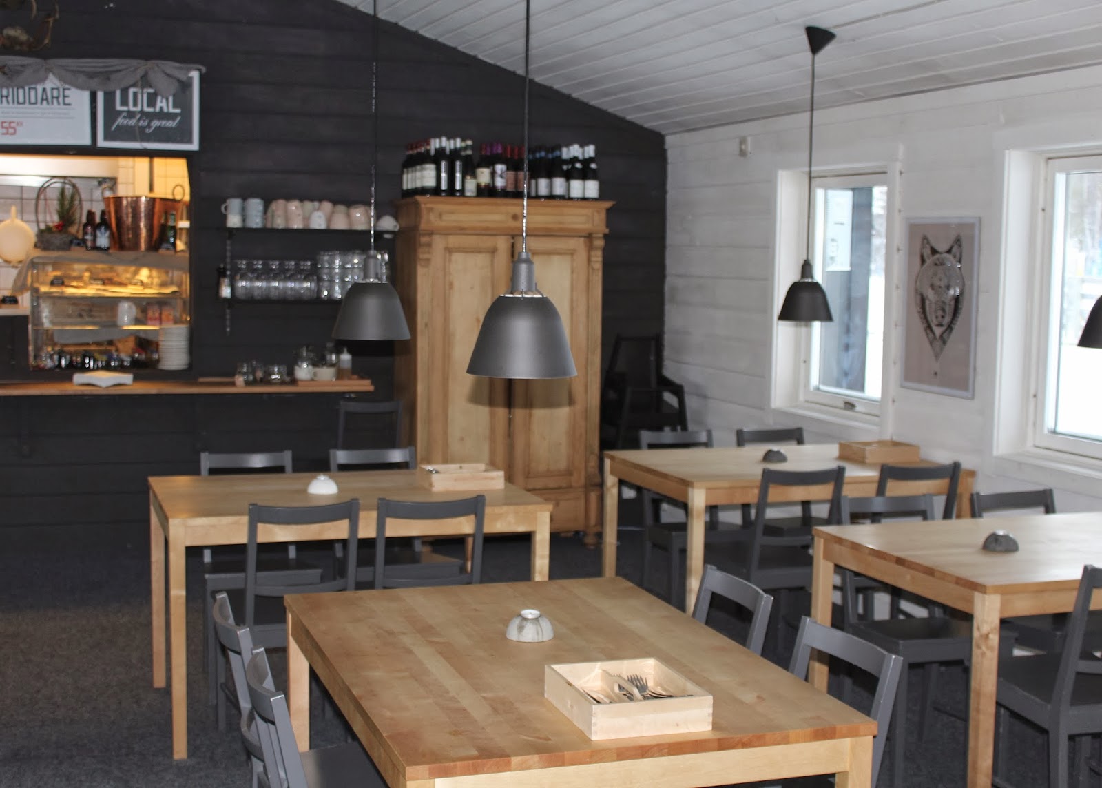 Lotta InsideOut: Árran - snygg restaurang i Tännäskröket