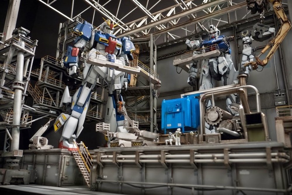 Custom Build: 1/60 Gundam Assemble Plant / Hangar Diorama - Gundam Kits ...