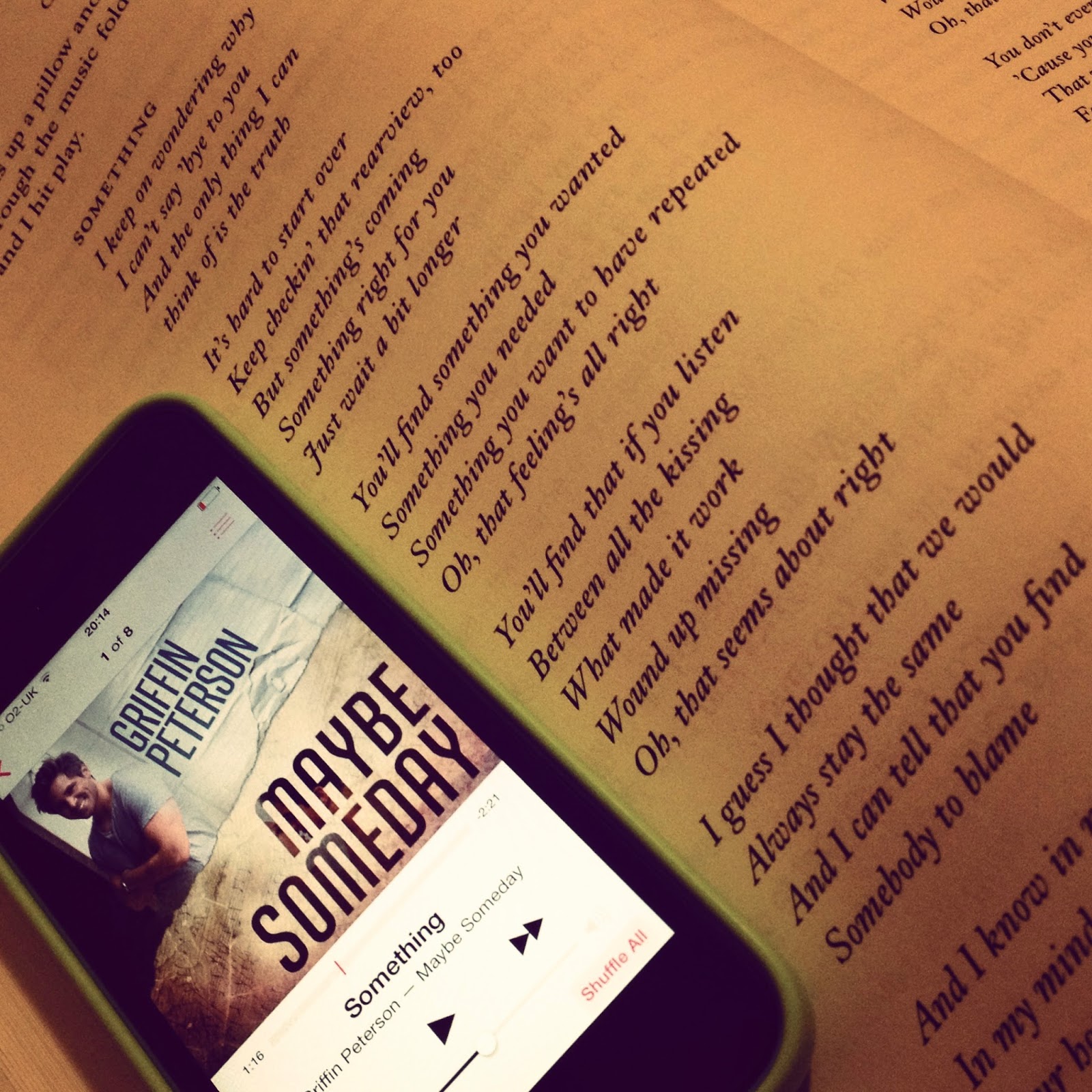 Feeling Fictional: Maybe Someday by Colleen Hoover - Adding Music to ...
