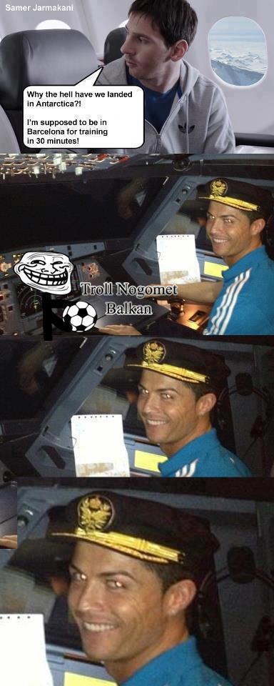 Troll Football: Ronaldo trolls Messi... Troll Football Official